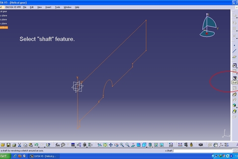 Tutorial:Modeling a helical gear in Catia V5. - GrabCAD