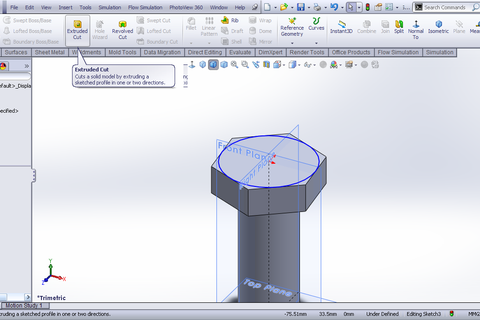 Tutorial - Modeling Unified screw threads on bolt in SolidWorks? - GrabCAD