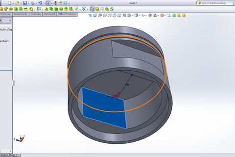 Tutorial how to make engine part 7 - GrabCAD
