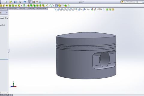 Tutorial how to make engine part 7 - GrabCAD