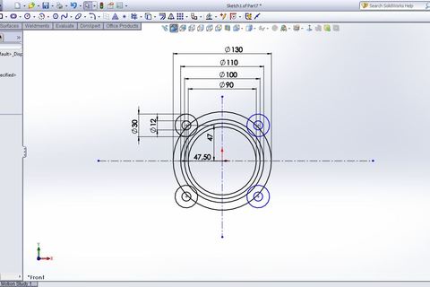 Tutorial how to make engine part 10 - GrabCAD