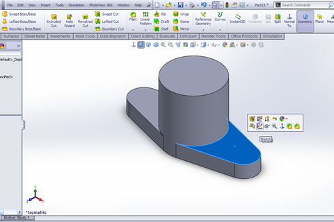 Tutorial - Modeling guide bracket in SolidWorks? - GrabCAD