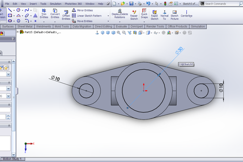 Tutorial - Modeling guide bracket in SolidWorks? - GrabCAD