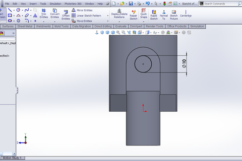 Tutorial - Modeling guide bracket in SolidWorks? - GrabCAD
