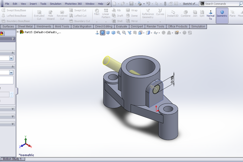 Tutorial - Modeling guide bracket in SolidWorks? - GrabCAD