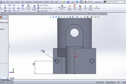 Tutorial - Modeling guide bracket in SolidWorks? - GrabCAD