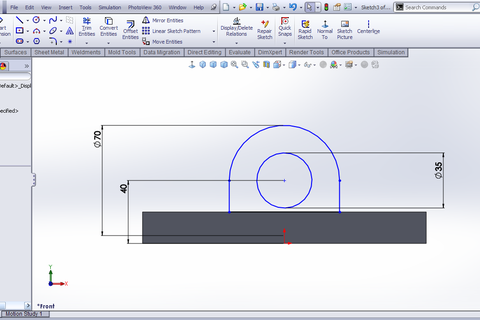 Tutorial - Modeling solid journal bearing in SolidWorks? - GrabCAD