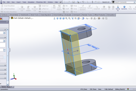 Tutorial - Modeling Fork (Universal Joint) in SolidWorks? - GrabCAD