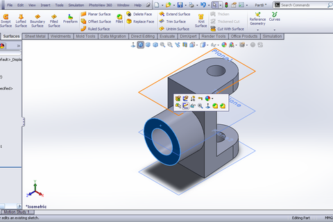 Tutorial - Modeling Fork (Universal Joint) in SolidWorks? - GrabCAD