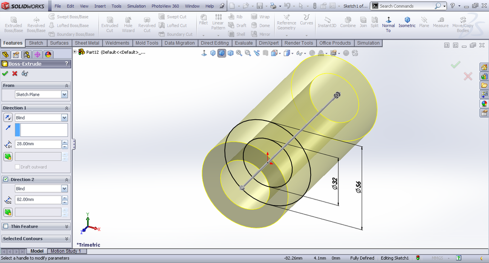 Tutorial - Modeling center block (universal joint) in SolidWorks? - GrabCAD