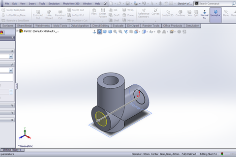 Tutorial - Modeling center block (universal joint) in SolidWorks? - GrabCAD