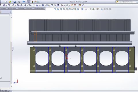 Tutorial how to make engine part 12 - GrabCAD