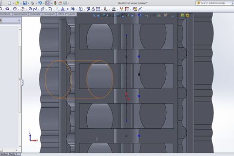 Tutorial how to make engine part 13 - GrabCAD