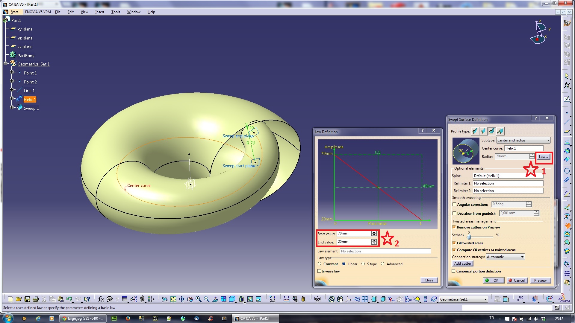 How to create these complex shapes in Catia? Braided hose and compressor housing | GrabCAD Questions