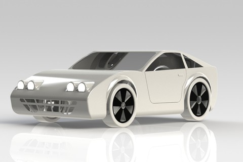 How to make a car with Some simple operations in solidworks ? - GrabCAD