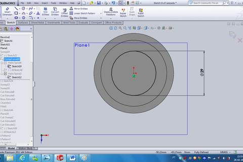 How to model a Light Bulb using Solidworks - GrabCAD