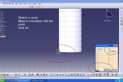 Tutorial: How to model a bolt with visible threads in Catia V5? - GrabCAD