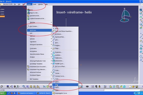 Tutorial: How to model helical spring in Catia V5? - GrabCAD