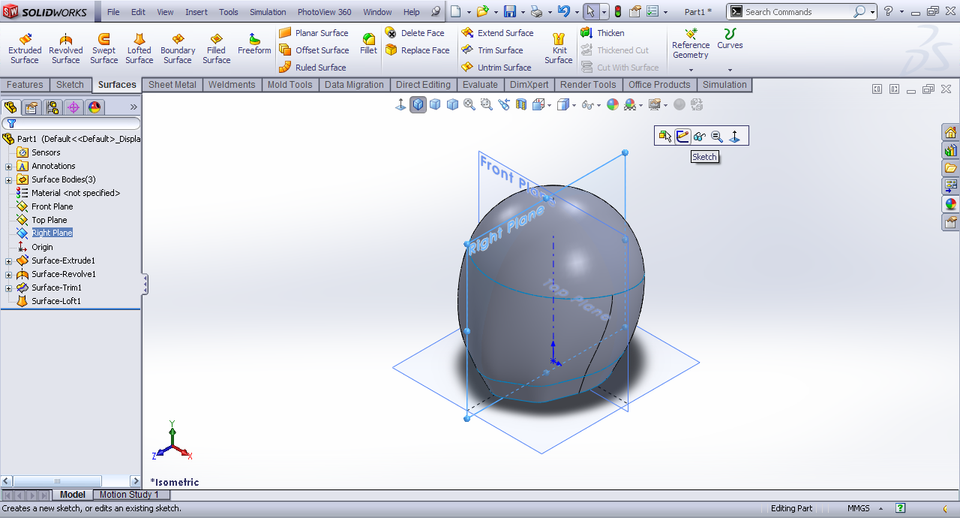 Tutorial - Modeling Helmet in SolidWorks? - GrabCAD