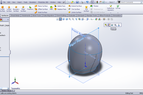 Tutorial - Modeling Helmet in SolidWorks? - GrabCAD
