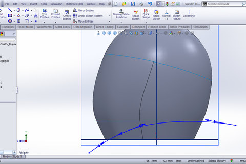 Tutorial - Modeling Helmet in SolidWorks? - GrabCAD