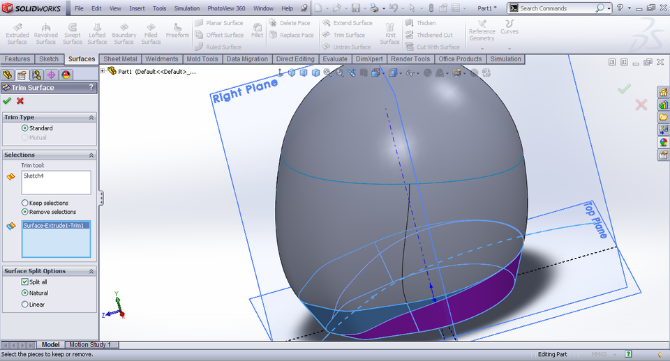 Tutorial - Modeling Helmet in SolidWorks? - GrabCAD