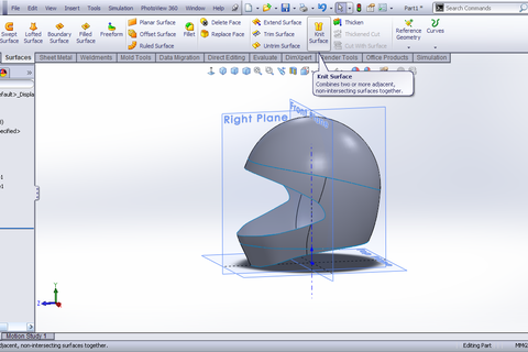 Tutorial - Modeling Helmet in SolidWorks? - GrabCAD