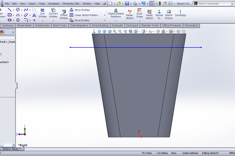 Tutorial - Modeling cylinder head fins in SolidWorks? - GrabCAD