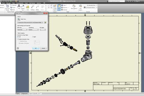 Tutorial: Adding sub-assembly parts to an assembly parts list - GrabCAD
