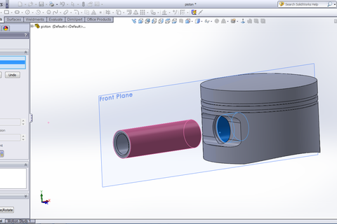 Tutorial how to make engine part 24 - GrabCAD
