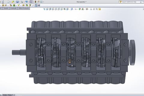 Tutorial how to make engine part 25 - GrabCAD