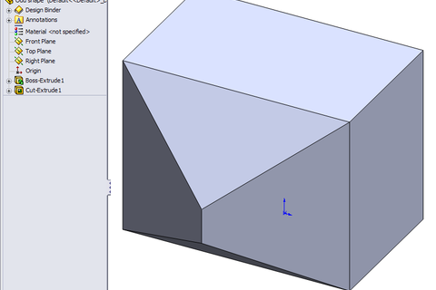 How to convert a solid to sheet metal in SolidWorks - GrabCAD