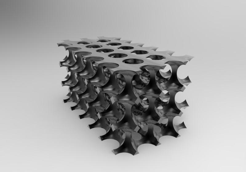 can someone guide me - how can I create Porous structure | GrabCAD ...