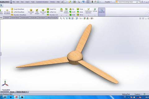 How to model Propeller in Solidworks? - GrabCAD