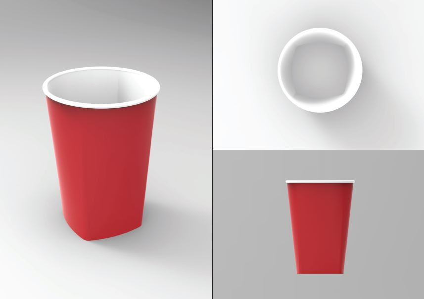 How to design/model a plastic cup in PTC Creo Parametric | GrabCAD ...