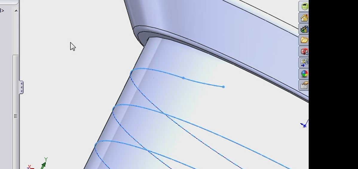 Terminate end of screw thread | GrabCAD Questions