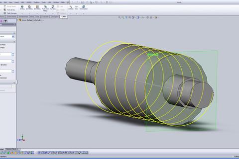 How make worm at SolidWorks - GrabCAD