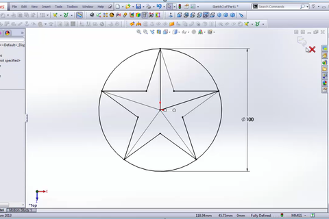 SOLIDWORKS for beginner: Sketch 2D - GrabCAD