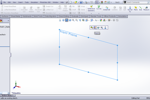 Tutorial - Extruding from Surface in SolidWorks? - GrabCAD