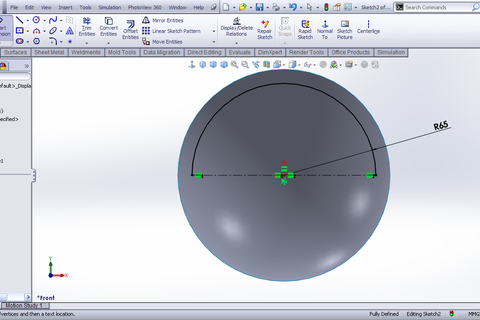 Tutorial - Extruding from Surface in SolidWorks? - GrabCAD