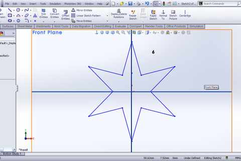 Tutorial - Abstract Star pattern in SolidWorks? - GrabCAD