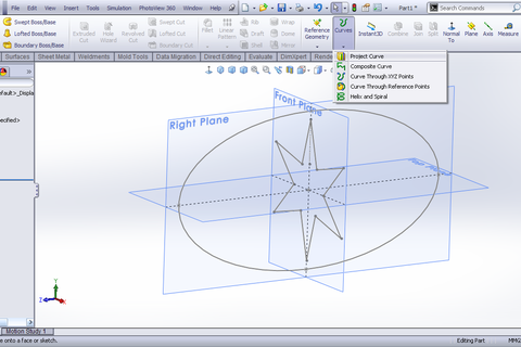 Tutorial - Abstract Star pattern in SolidWorks? - GrabCAD