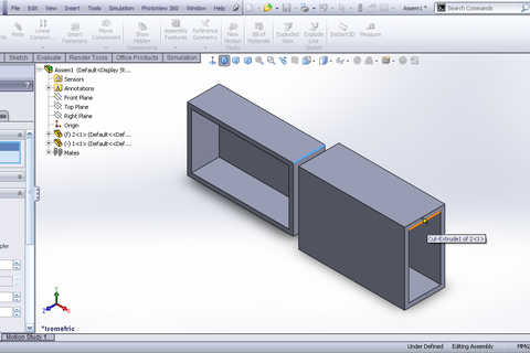 Tutorial - Limit Distance mate in SolidWorks? - GrabCAD