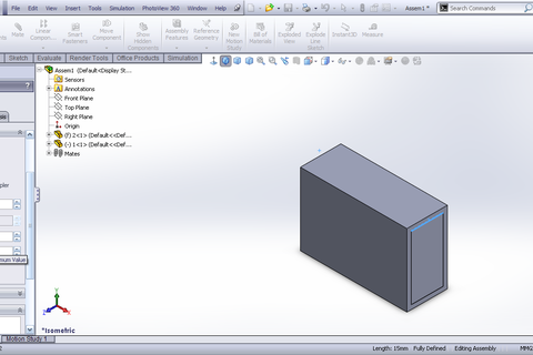 Tutorial - Limit Distance mate in SolidWorks? - GrabCAD