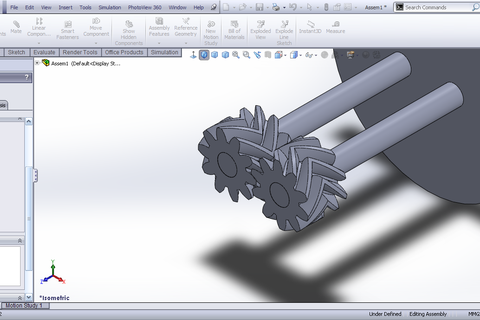 Tutorial - Mating HerringBone gear in SolidWorks? - GrabCAD