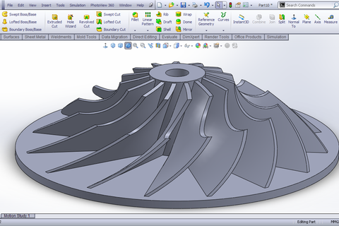 Tutorial - Modeling Turbine rotor in SolidWorks? - GrabCAD