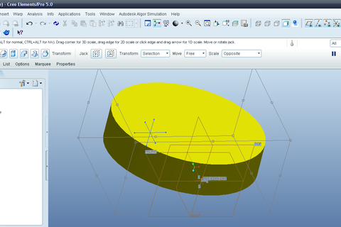 Tutorial - Transform feature in Creo Elements aka Pro/E? - GrabCAD