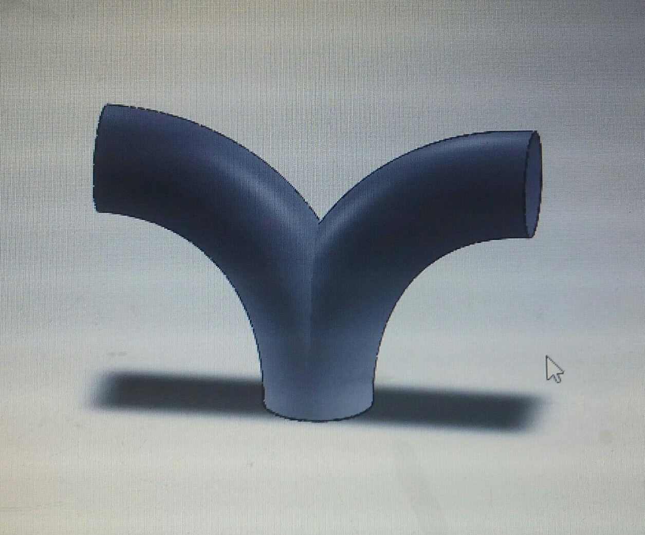 How to model a double L shaped pipe splitter in solidworks. | GrabCAD ...