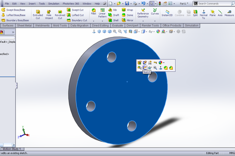 Tutorial - Modeling Crank Shaft in SolidWorks? - GrabCAD