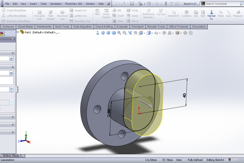 Tutorial - Modeling Crank Shaft in SolidWorks? - GrabCAD